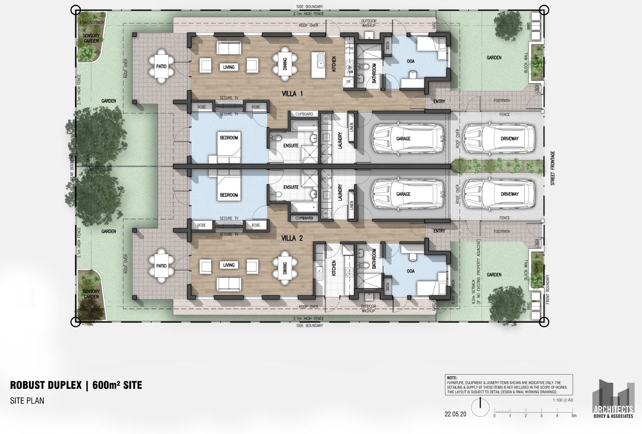 Shepparton - 3 single occupancy units (each with OOA) - CareChoice